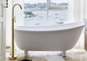 Stone baths | Freestanding Baths | Solid Surface Baths | Australia ...