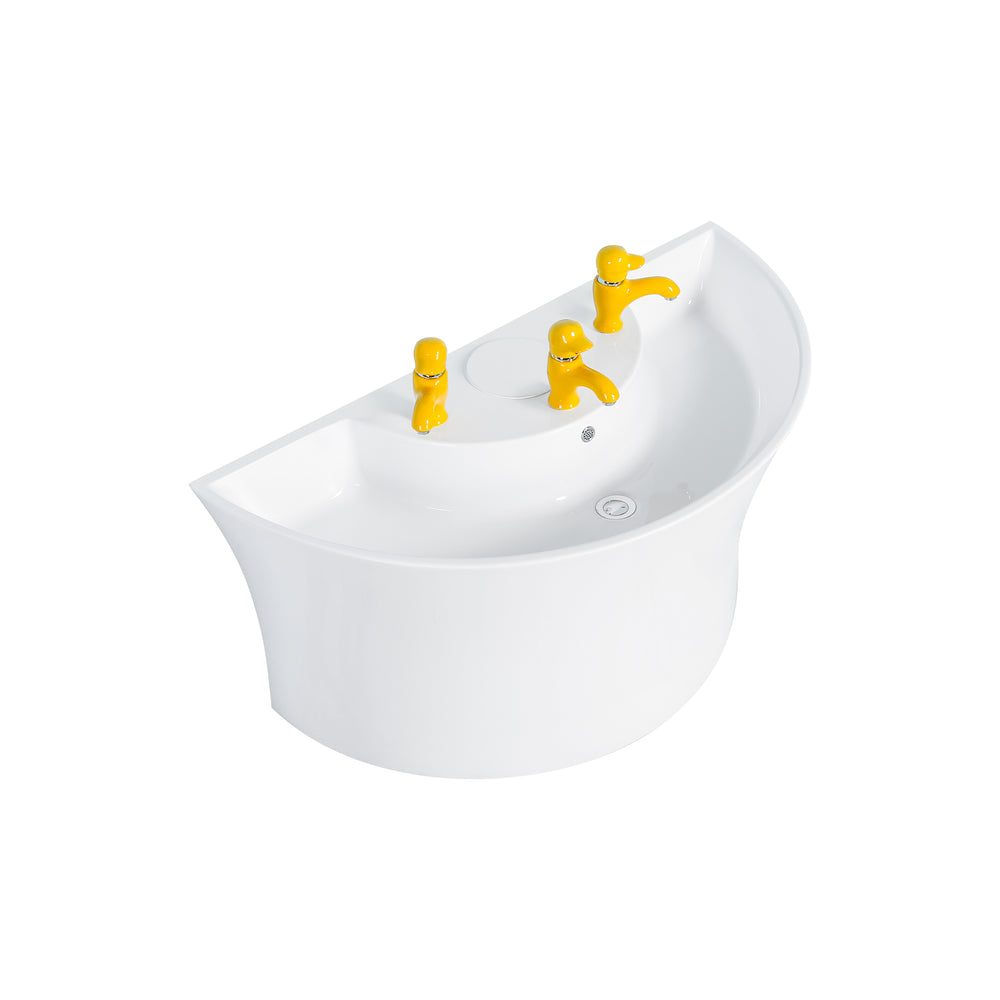 Daisy Freestanding Kids Wash Basin WB3100-W 1200mm – Stonebaths