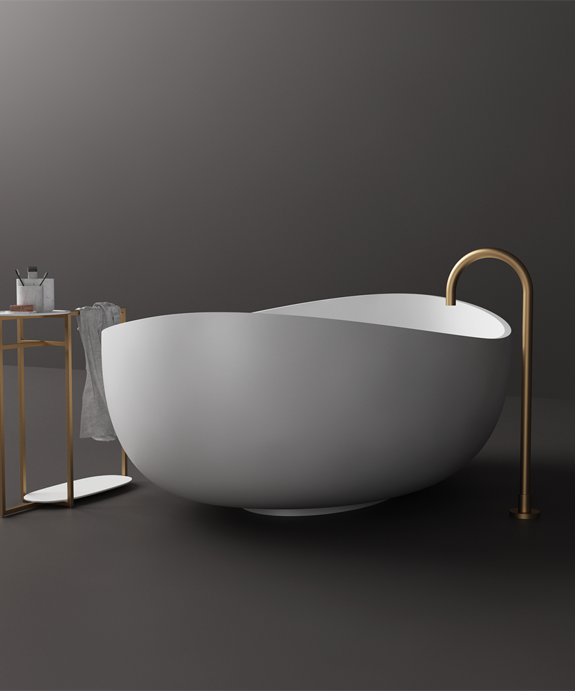 Benchtop Bowls with Overflows – Stonebaths