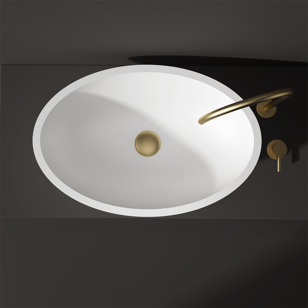 Gigi Benchtop Basin - 605mm - STB26 - Various Colours – Stonebaths