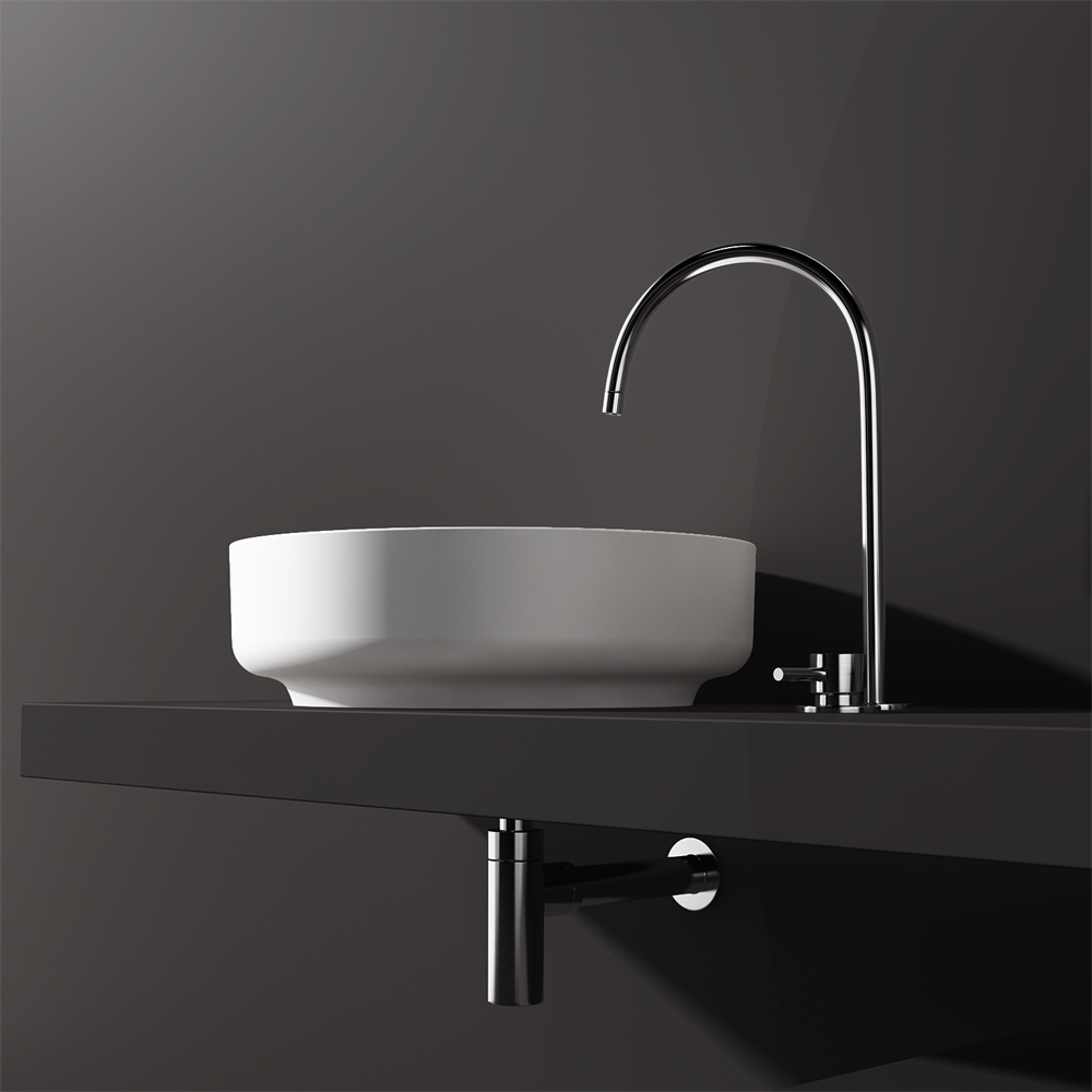 Slim round basin - 450mm - STB81 - Various Colours – Stonebaths
