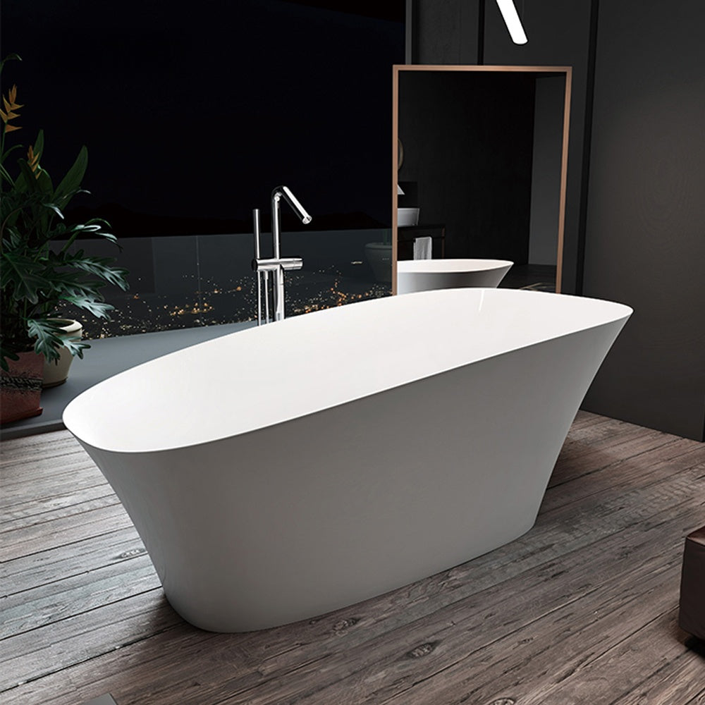 Nat 1800mm Large Stone Art Bath - LGK02 – Stonebaths