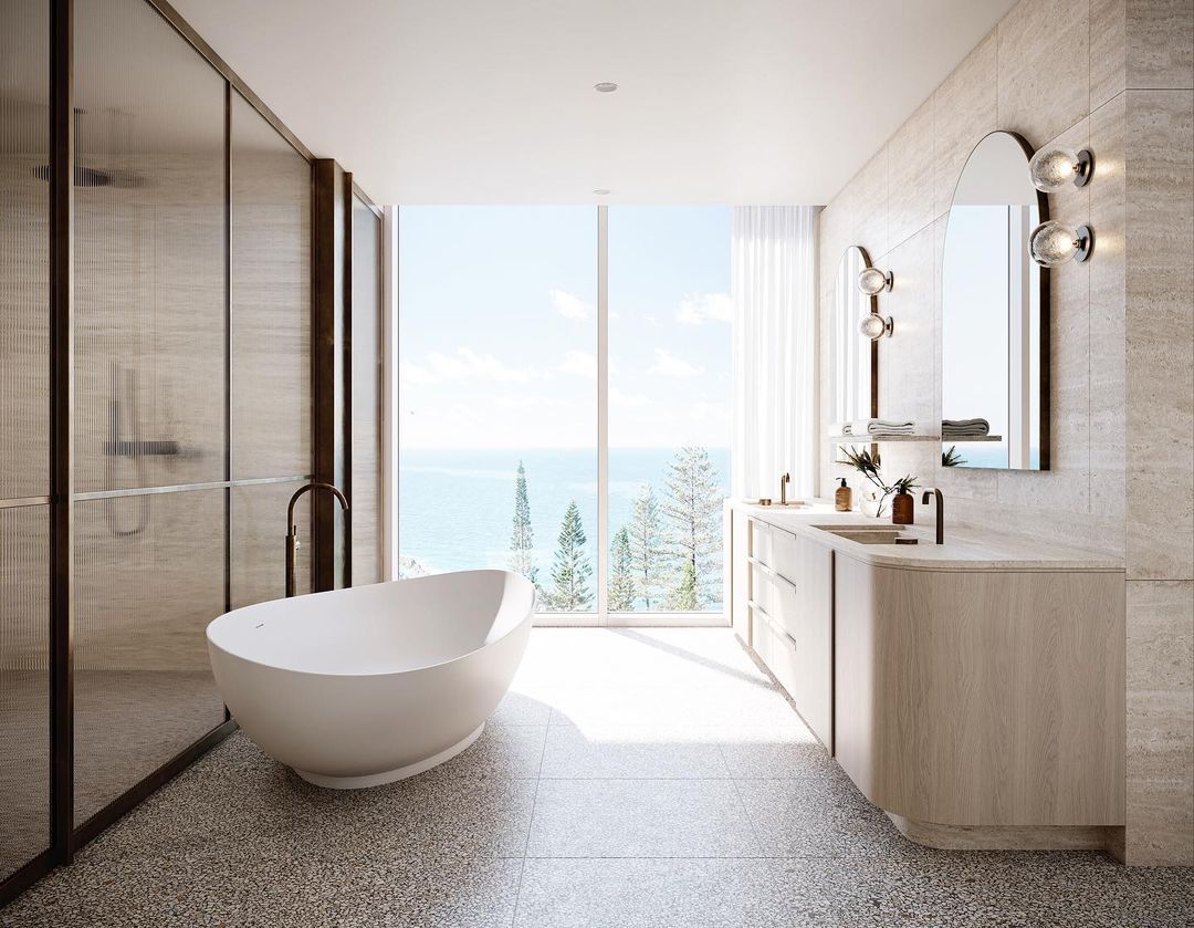 Oversized Wide Oval Bath - 1800 - ST85 – Stonebaths