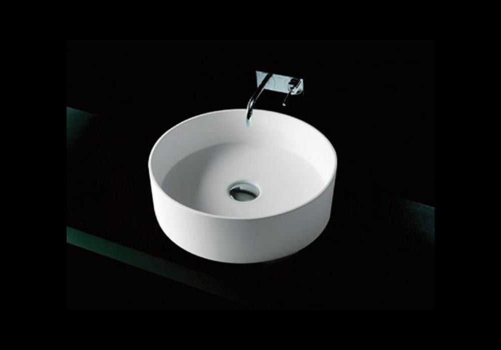 S2 stonebasin 400mm round stone basin – Stonebaths
