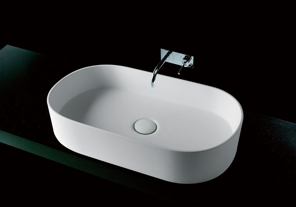 S3 Stone Basin 600mm bench top basin – Stonebaths