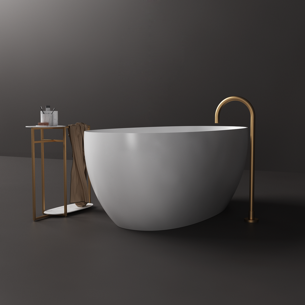 Grace Slimline Compact Freestanding Bath - 1500mm - ST39 1500 T ...