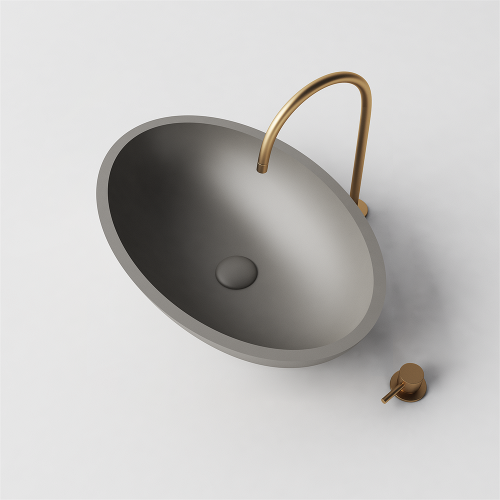 Gigi Benchtop Basin - 605mm - STB26 - Various Colours – Stonebaths